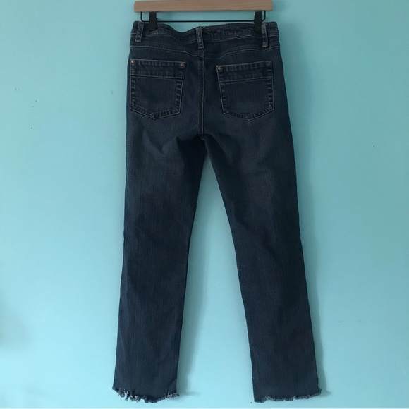 CAbi | Jeans | Cabi Slim Fit Frayed Stretch Straight Leg Denim Jean 8 ...